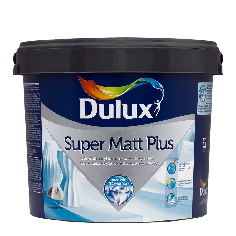 Dulux Super Matt Plus - Bílý | duluxmalir.cz